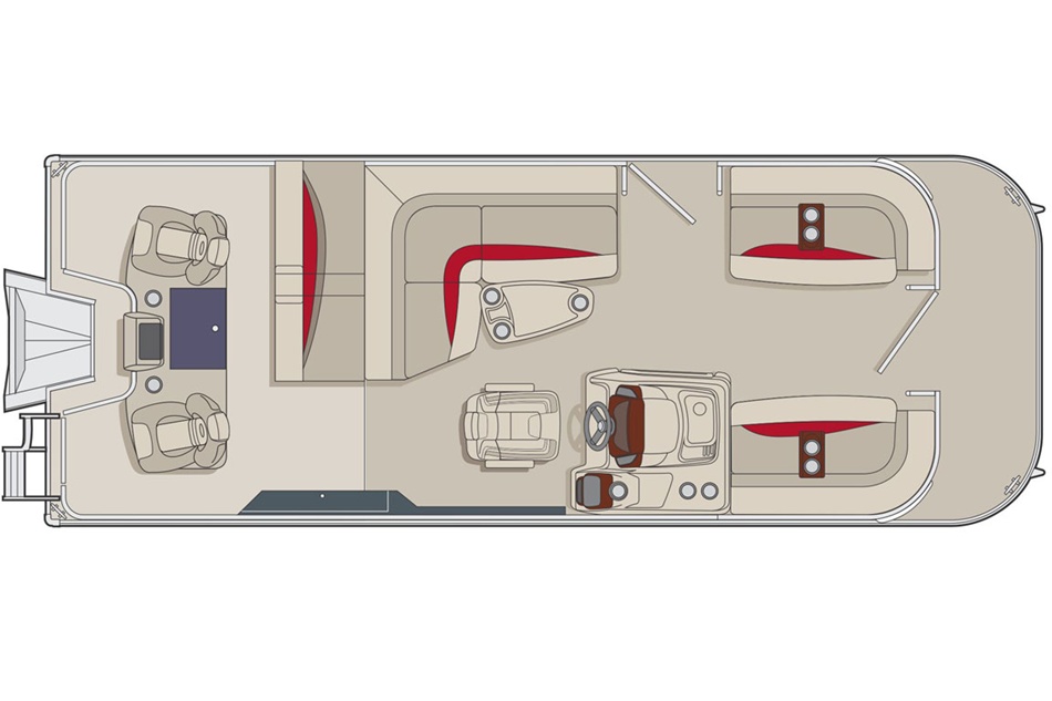 Vantage 23-2RS (2014) - Pontoons - Princecraft
