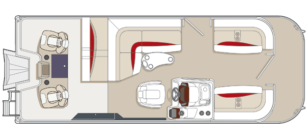 Vantage 23-2RS (2012) - Pontoons - Princecraft