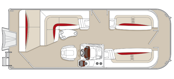 Vantage 23 (2012) - Pontoons - Princecraft