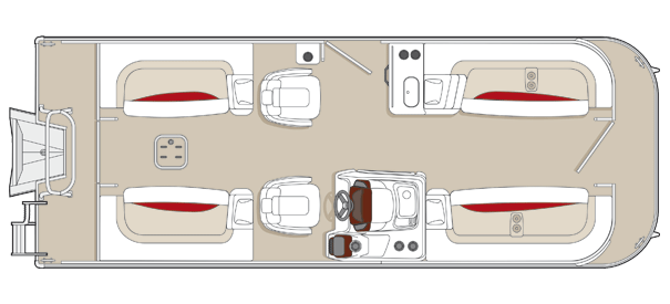 Vantage 23 XT (2012) - Pontoons - Princecraft