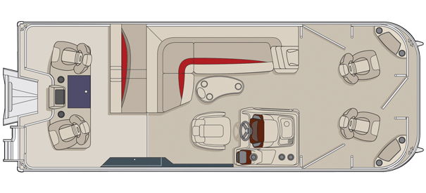Vantage 23-4S (2013) - Pontoons - Princecraft