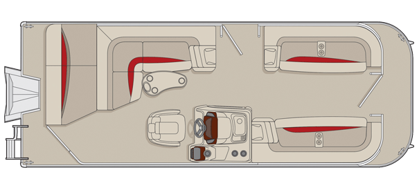 Vantage 23 (2013) - Pontoons - Princecraft