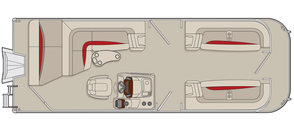 Vantage 25 (2013) - Pontoons - Princecraft
