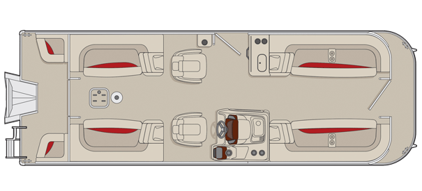 Vantage 25 XT (2013) - Pontoons - Princecraft