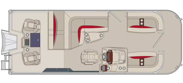 Vantage 23-2RS (2014) - Pontoons - Princecraft