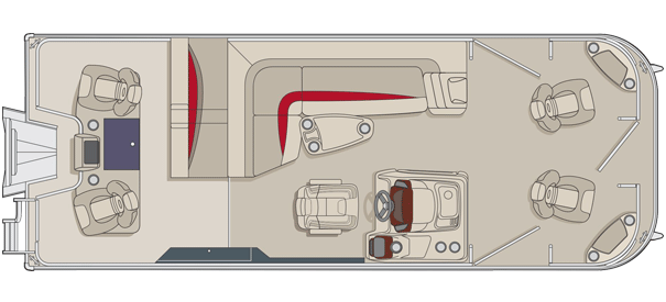 Vantage 23-4S (2014) - Pontoons - Princecraft