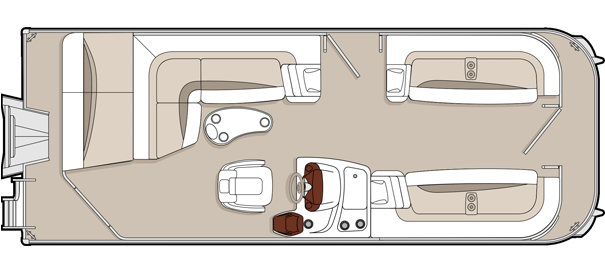 Vantage 23 (2011) - Pontoons - Princecraft